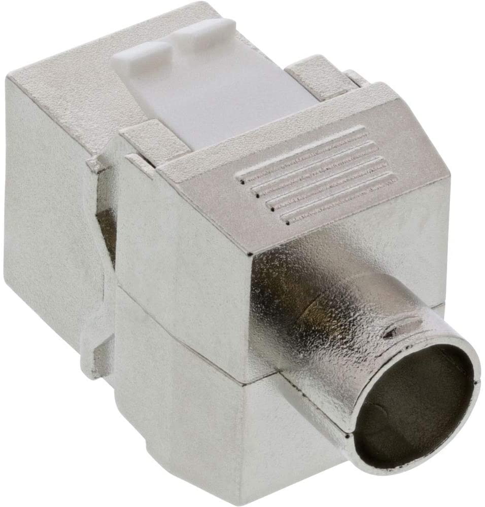 InLine® Keystone RJ45 Female/LSA Insert, SNAP-In, Cat.6a, Slim Design ...