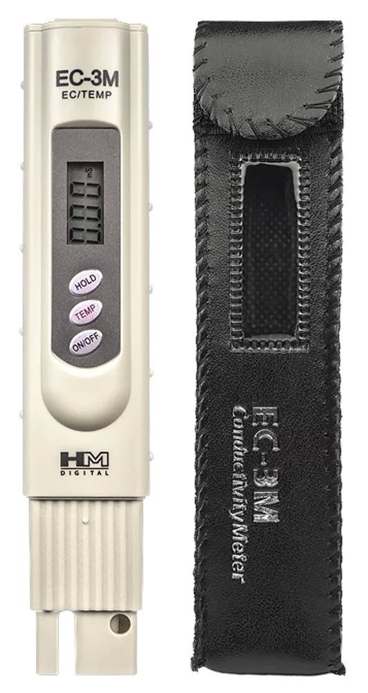 HM DIGITAL EC-3(M) Millisiemens Electrical Conductivity EC Tester with ...