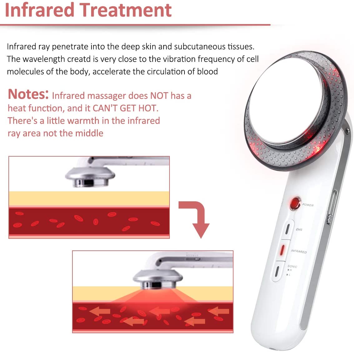 Leop EMS Burn Fat Machine 3 in 1 Multifunctional Infared Body Shaping ...