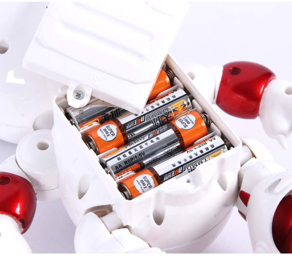 WISHTIME Remote Control Walking Robot Toy Intelligent Walking RC Space ...