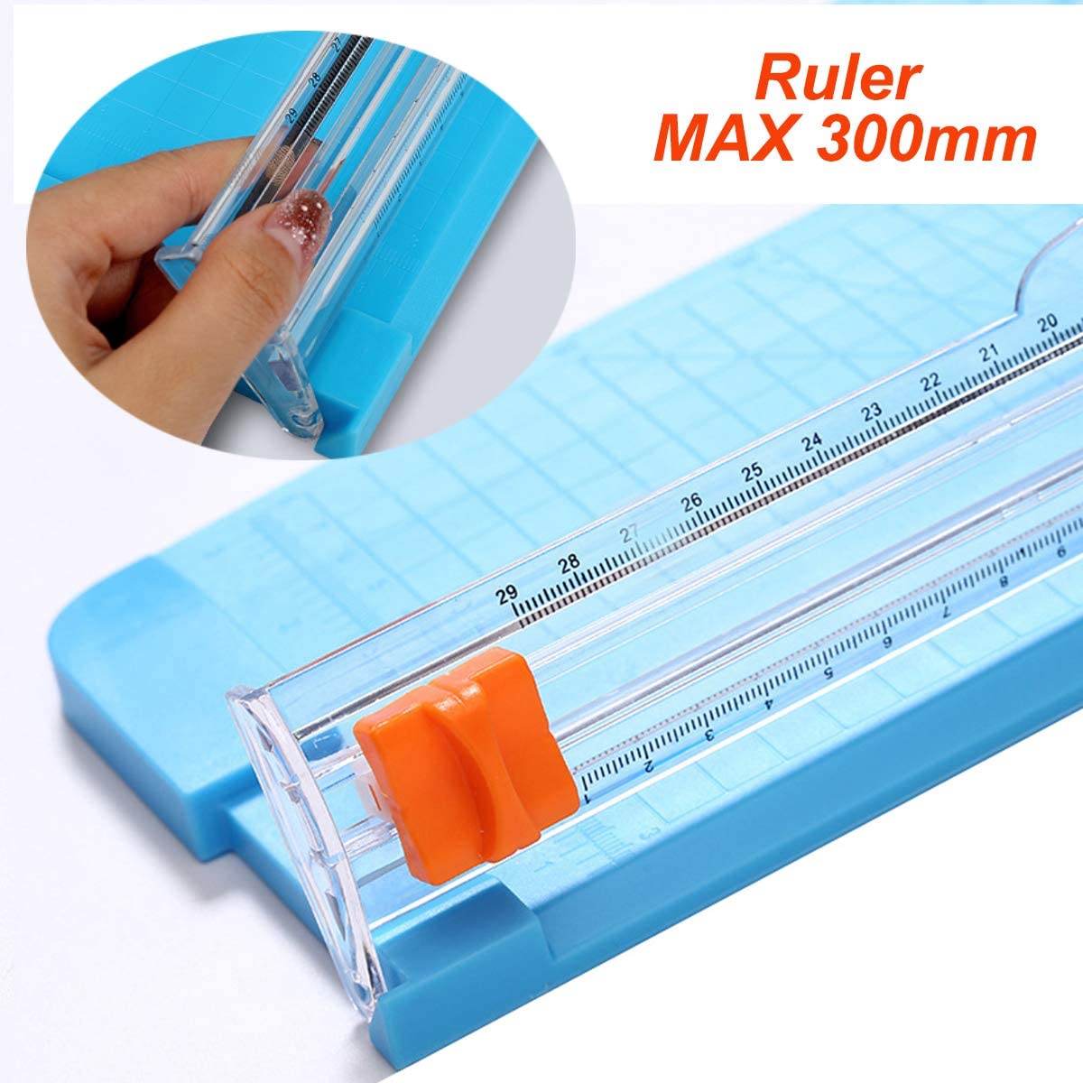 Portable Paper Cutter Guillotine Paper Trimmer Scrapbooking with ...
