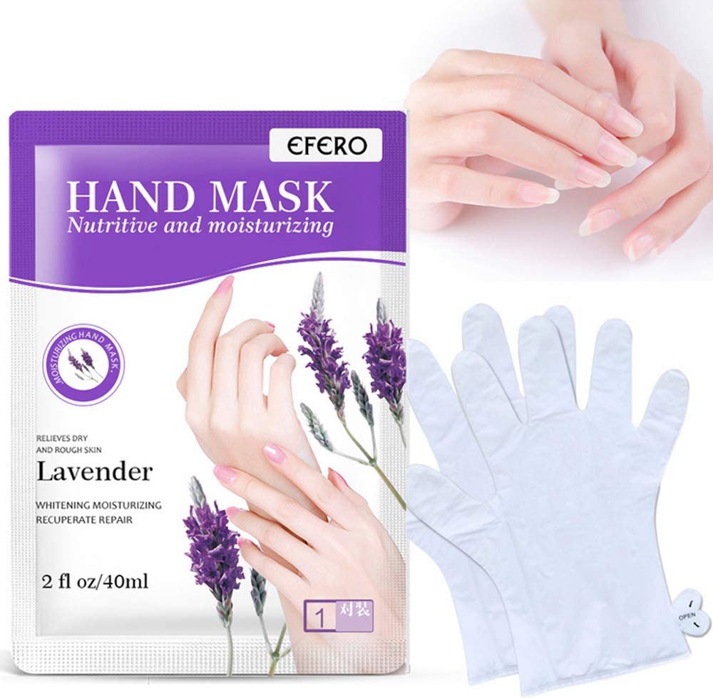 3 hand moisturizing gloves, hand repair regenerative mask, containing ...