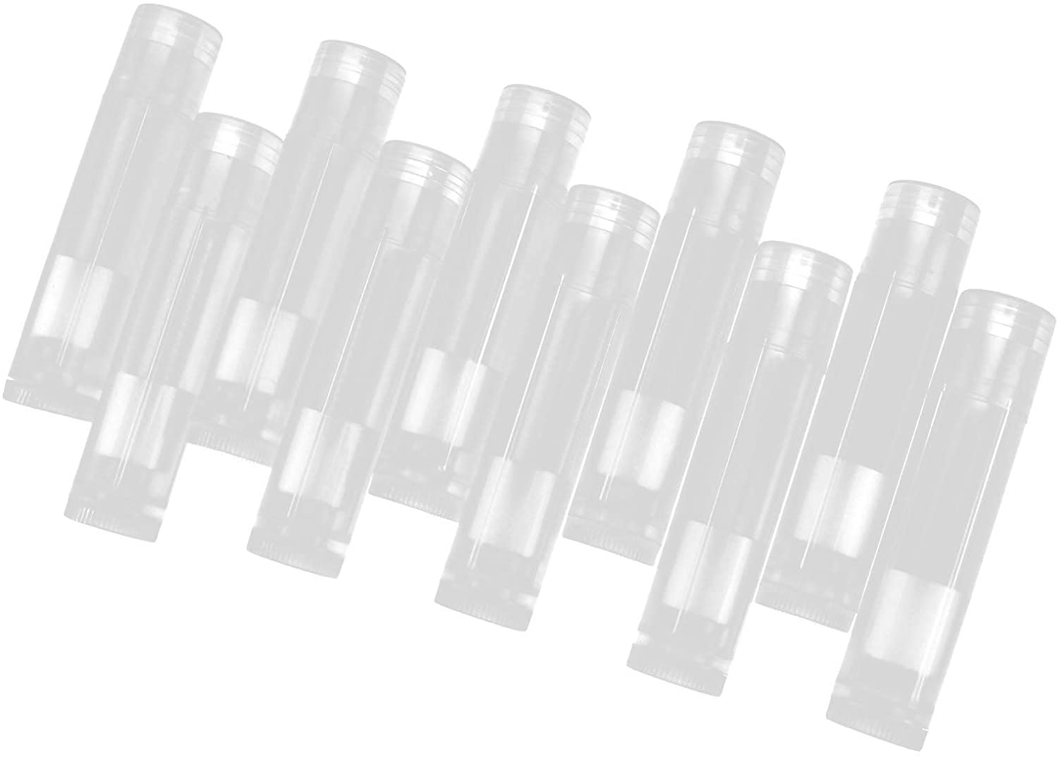 10Pcs 5ml Empty Clear Lipstick Containers Tubes for Lip Balm Dispensing ...