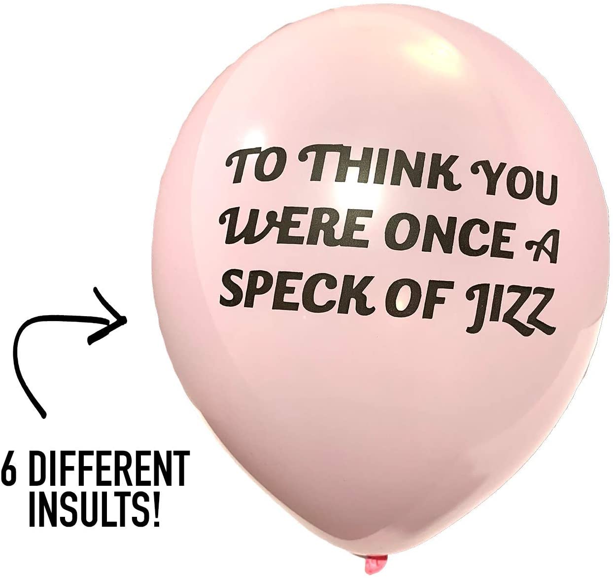Brutal Balloons – Funny Rude Birthday Decorations – Extreme Insults ...