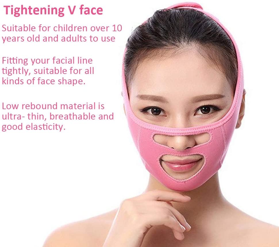slimming mask – V-shaped mask, Face Mask V Shape – for lifting the neck ...