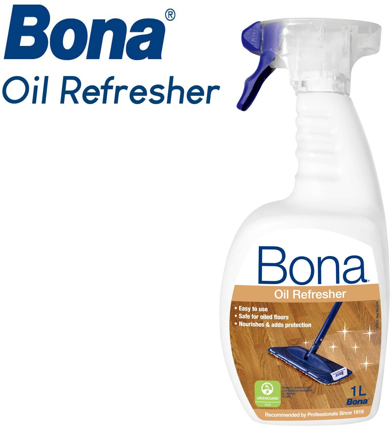 Bona Oiled Wood Floor Refresher, 1 Litre Spray – BigaMart
