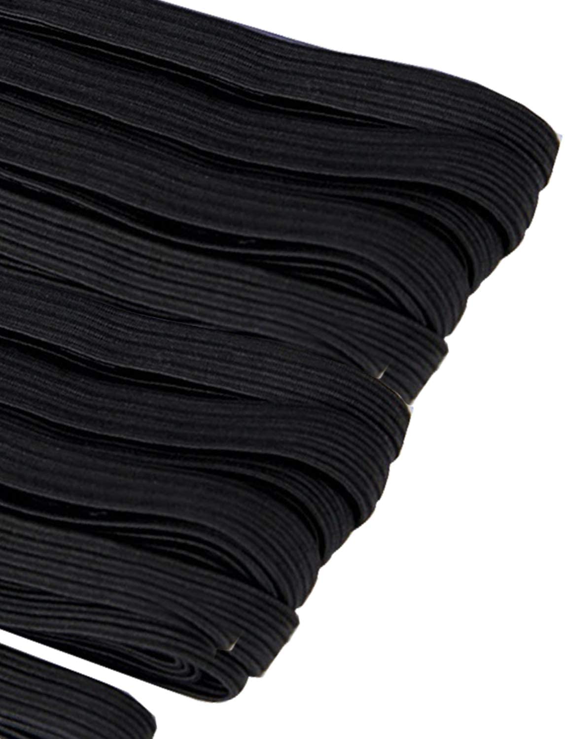 Trimming Shop 8mm Wide Elastic Cord, Smooth Finish, Strong & Stretchy ...