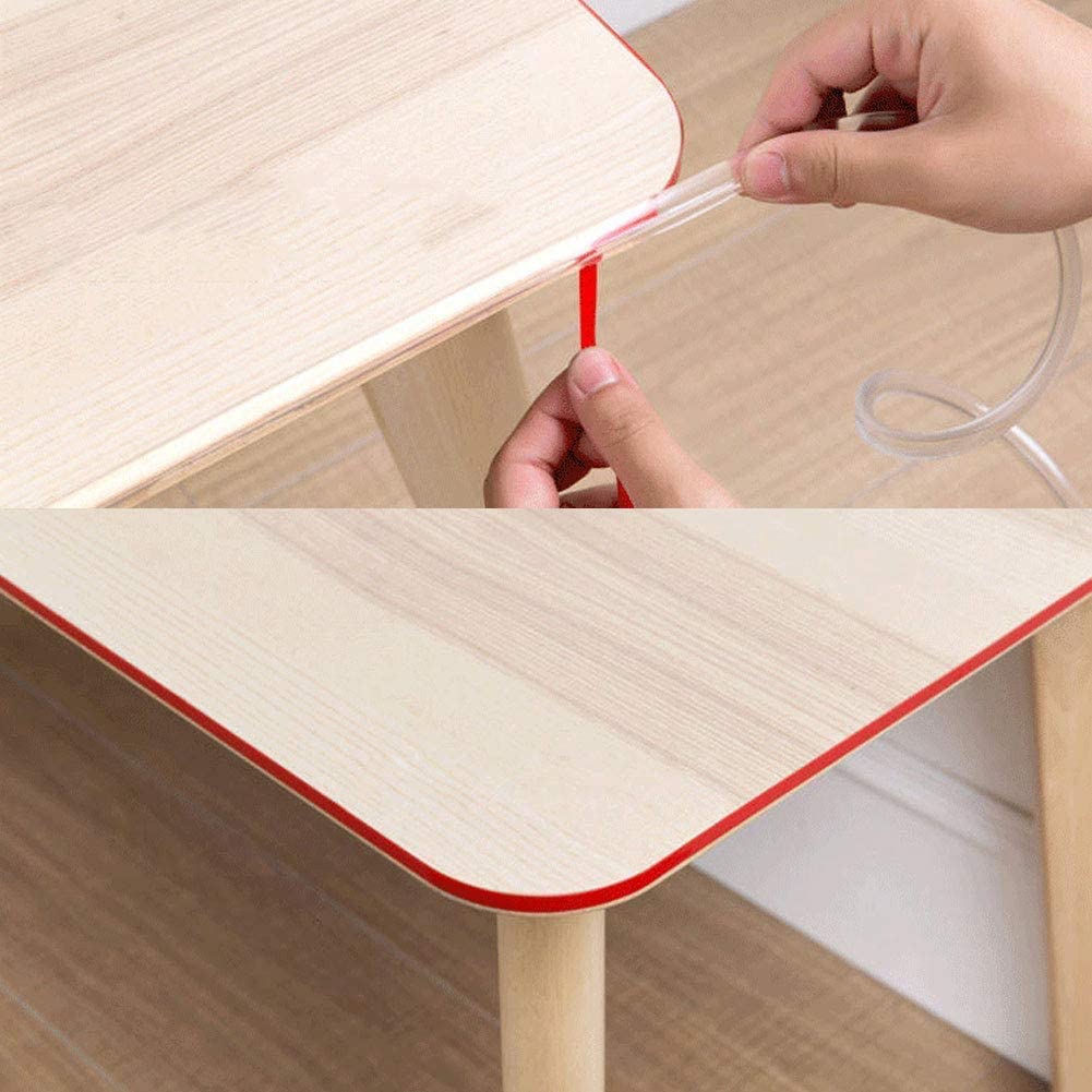 Edge Protector Transparent, Caysim 20ft Plastic Corner Protectors ...