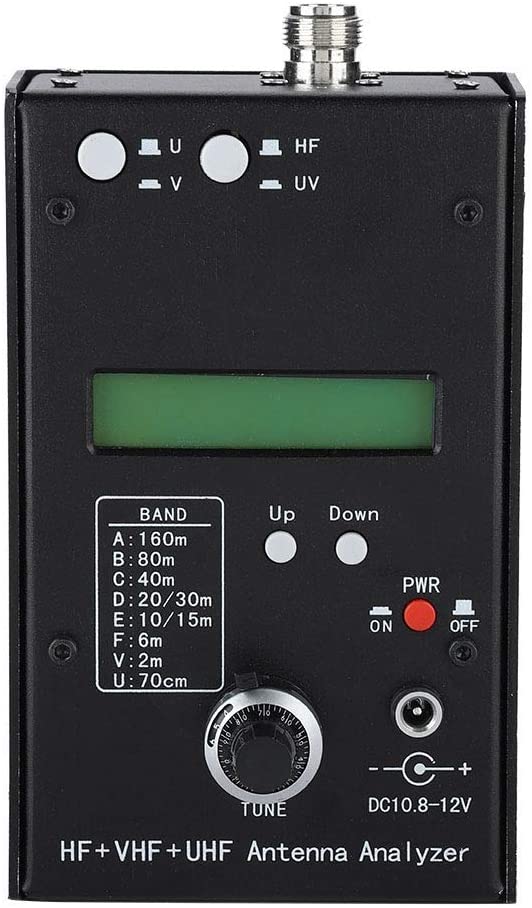 SWR Antenna Analyzer AW07A HF VHF UHF Antenna Meter Tester SWR & RF ...