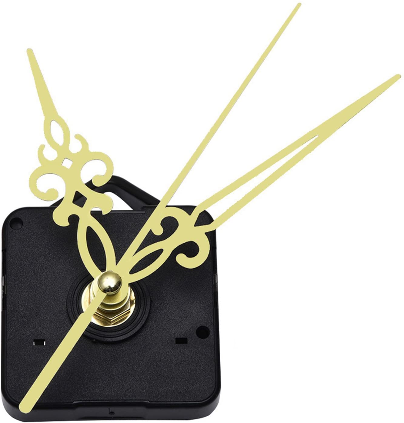 Quartz Wall Clock Movement Mechanism Golden Hands 3/25 Inch Maximum ...