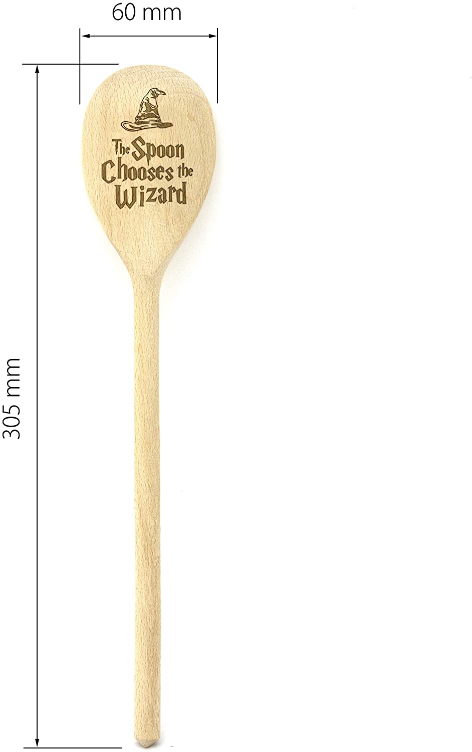 Harry Potter Inspired Magic Wand – Novelty Present Gift – Wooden Baking ...