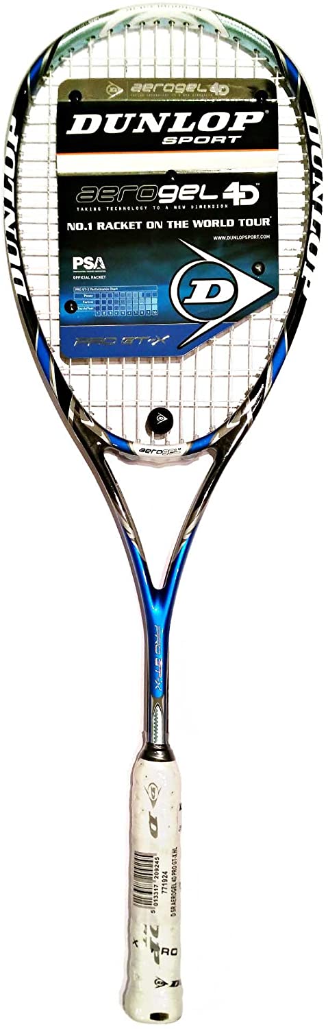 Dunlop Aerogel 4D Pro Gt-X Squash Racquet – BigaMart