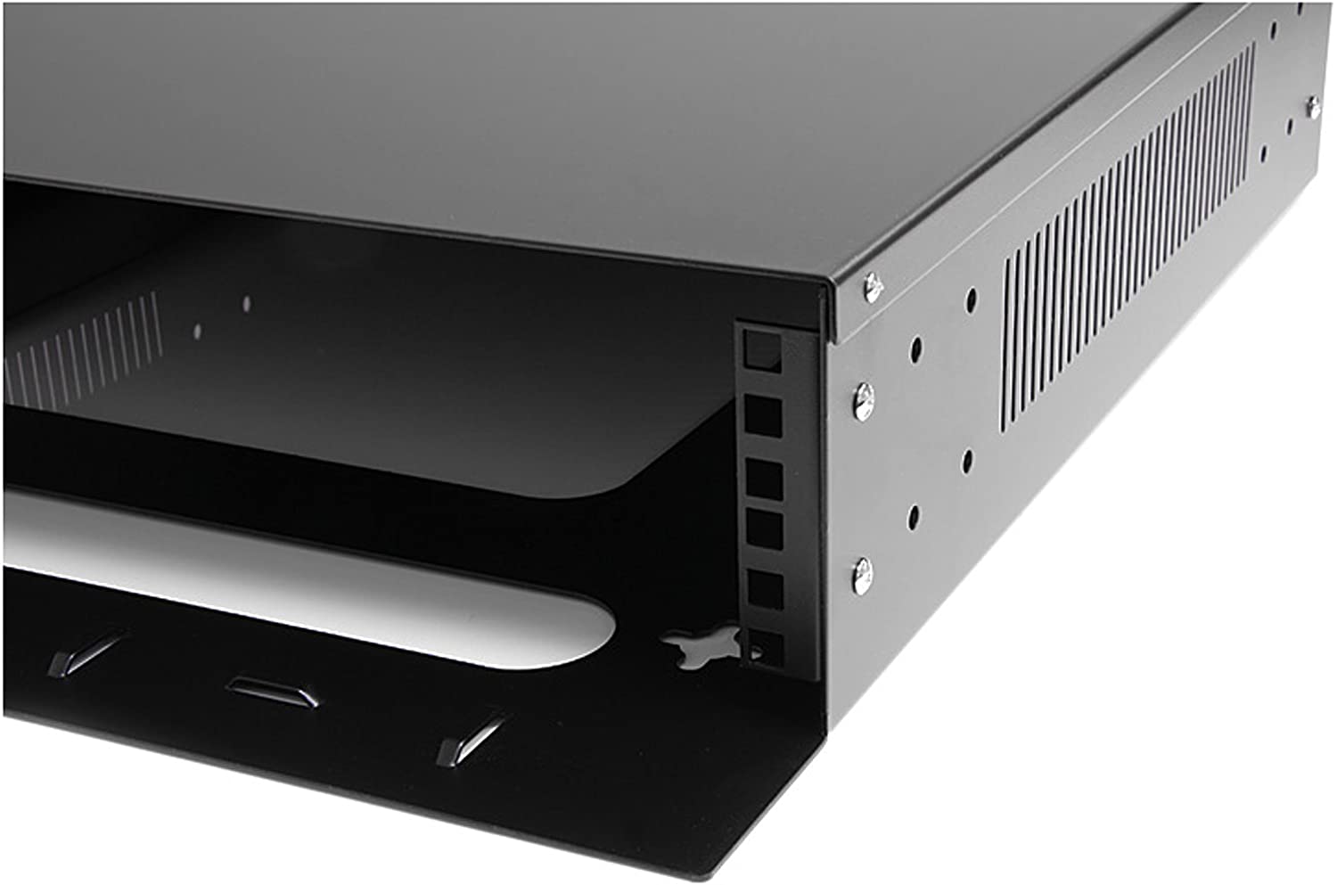 StarTech 2U Vertical Wall Mount Mount Server Rack – Low-profile 2 Post ...