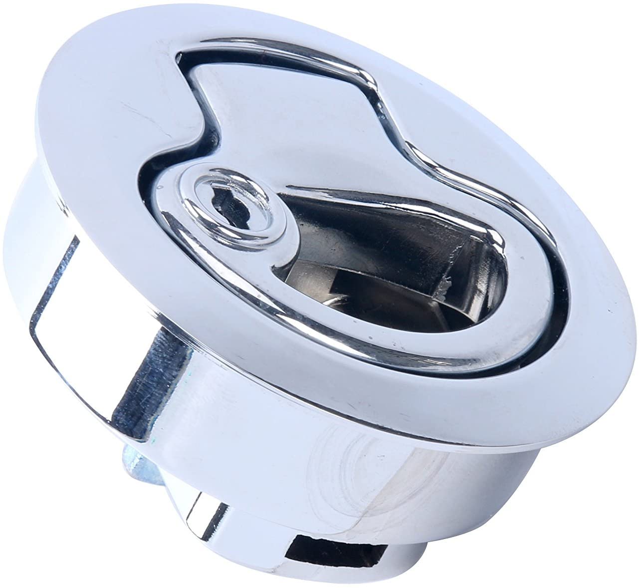 Amarine-made Chrome 2″ Flush Pull Slam Latch for Boat Deck Hatch 1/4 ...