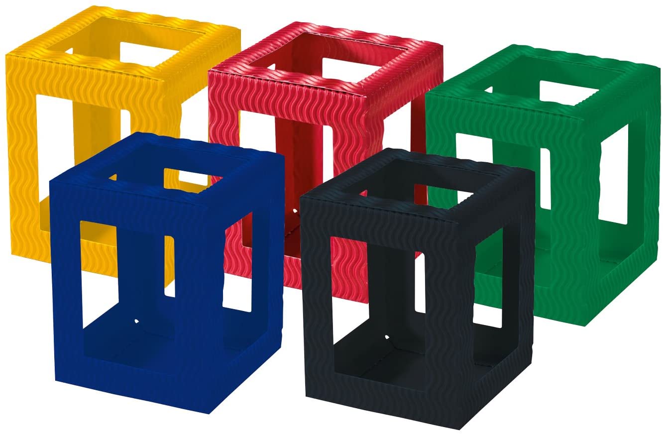 folia 9709/5 – Lantern Blanks Mini Corrugated Cardboard Pack of 5 ...