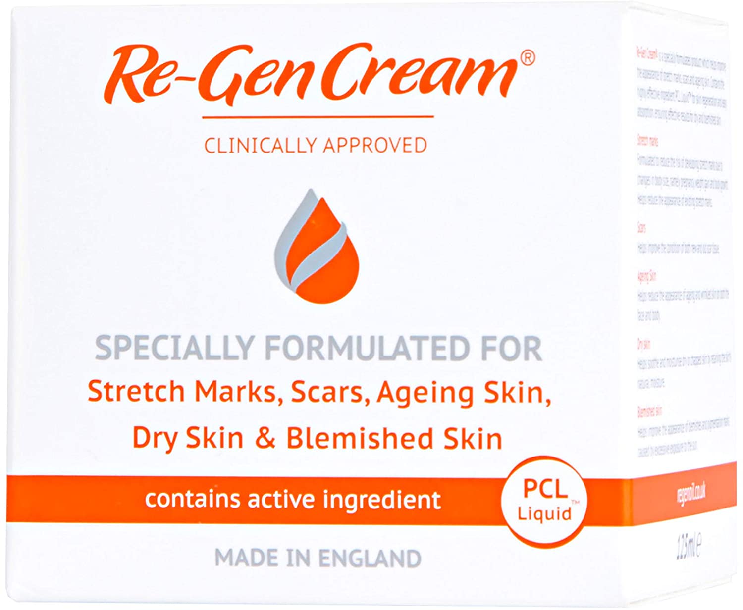 Re-Gen Cream – Face and Body Moisturiser – Improve the Appearance of ...