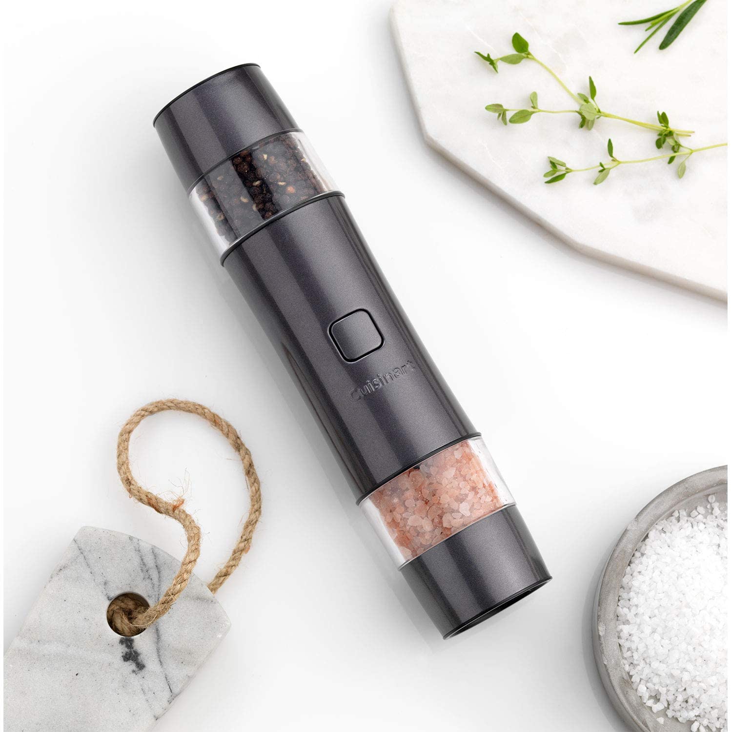 Cuisinart Style Collection Rechargeable Seasoning Mill | Electric Salt ...