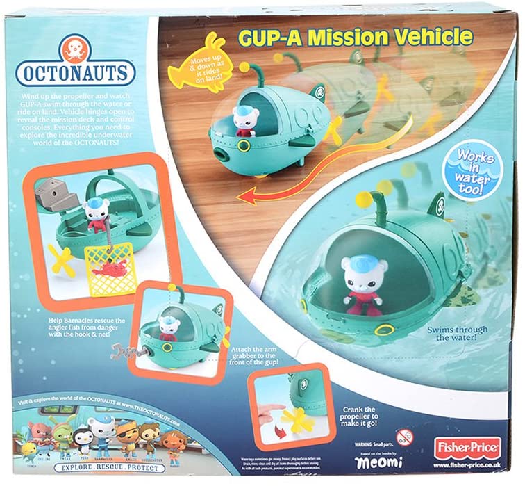 Octonauts Gup-A and Barnacles Mission Vehicle – Multi-Coloured – BigaMart