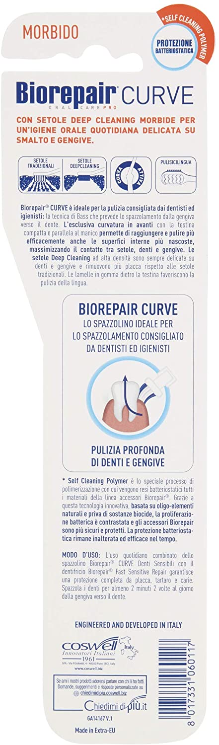 Biorepair Sensitive Toothbrush with Soft Bristles Pack of 12 – BigaMart