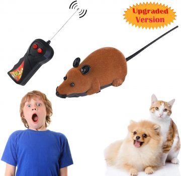 bluesees Remote Control Rat Toys, RC Wireless Control Rat Electronic ...