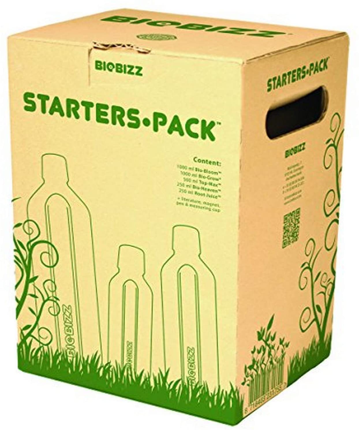 BioBizz BBSTARTPK Starters Nutrient and Stimulant Pack,3L – BigaMart