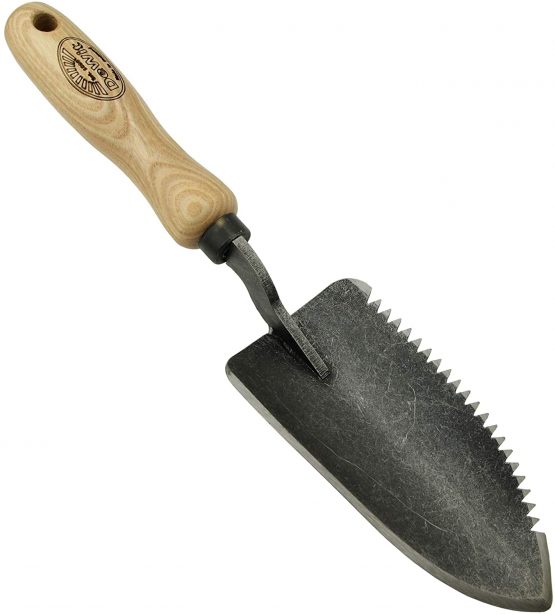 DeWit ‘Welldone’ Serrated Trowel 33 cm I Professional Flower Shovel ...