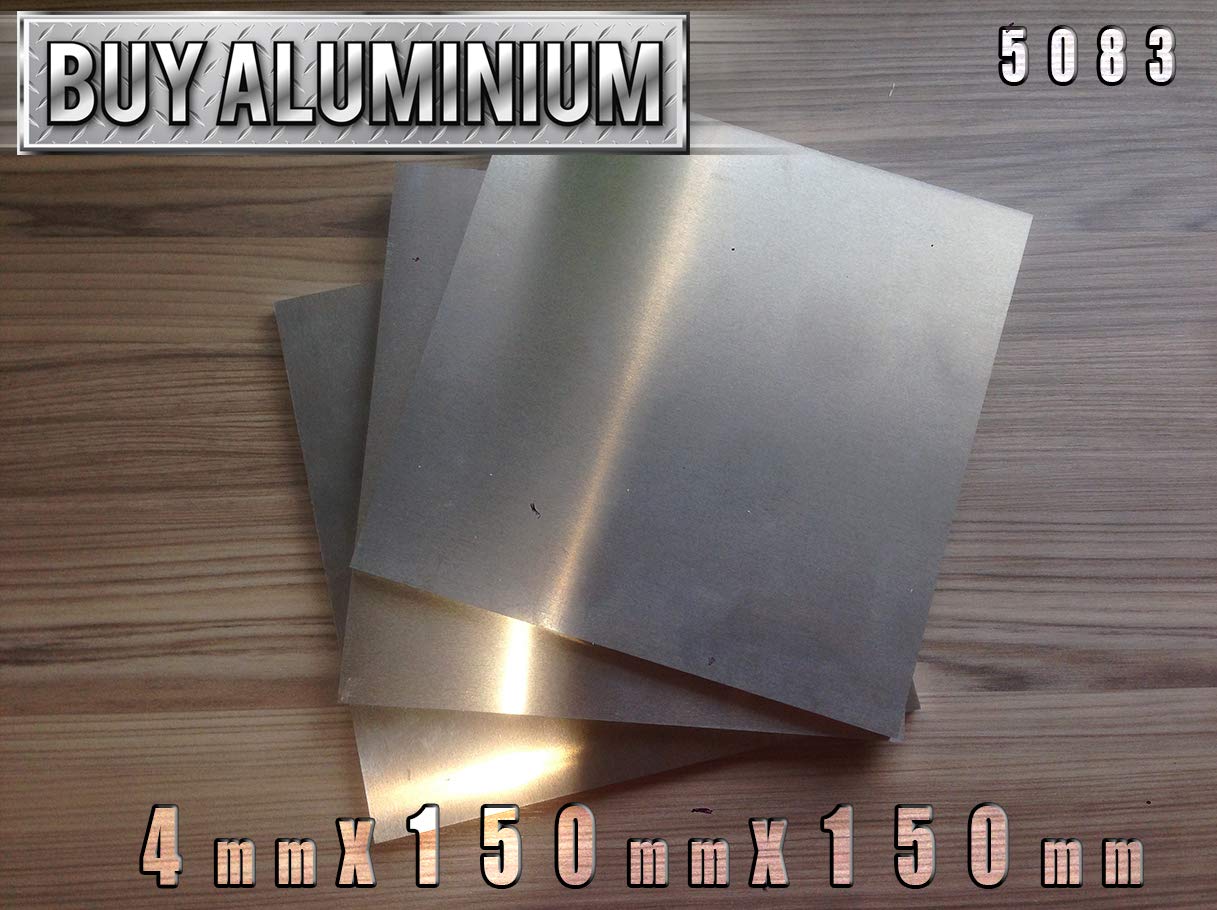 4mm Aluminium plate sheet – (150mm x 150mm) – BigaMart
