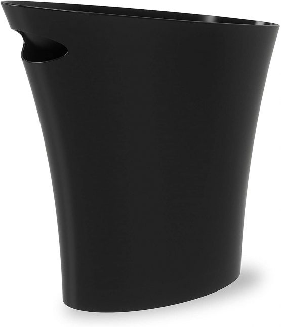 Umbra Skinny Waste Bin – Sleek, Stylish and Small Bathroom Trash Bin ...