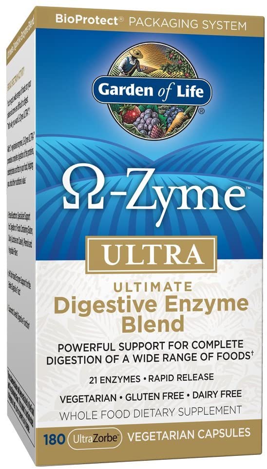 O-Zyme Ultimate Digestive Enzyme Blend 180 Vegetarian Capsules – BigaMart