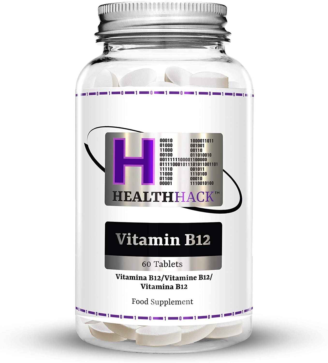 Health Hack Vitamin B12, 180 Tablets – BigaMart