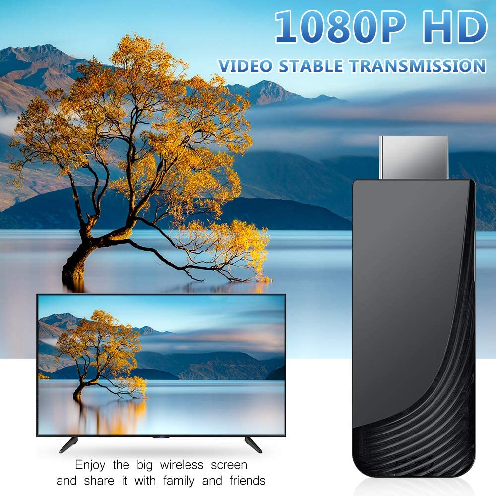WiFi Display Dongle, iBosi Cheng 5G/2.4G Wireless HDMI Display Adapter ...