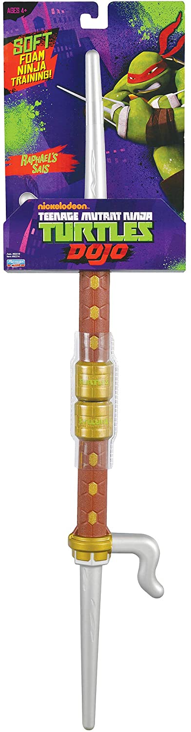 Teenage Mutant Ninja Turtles Ninja Dojo Training Raphael Twin Sais Soft ...