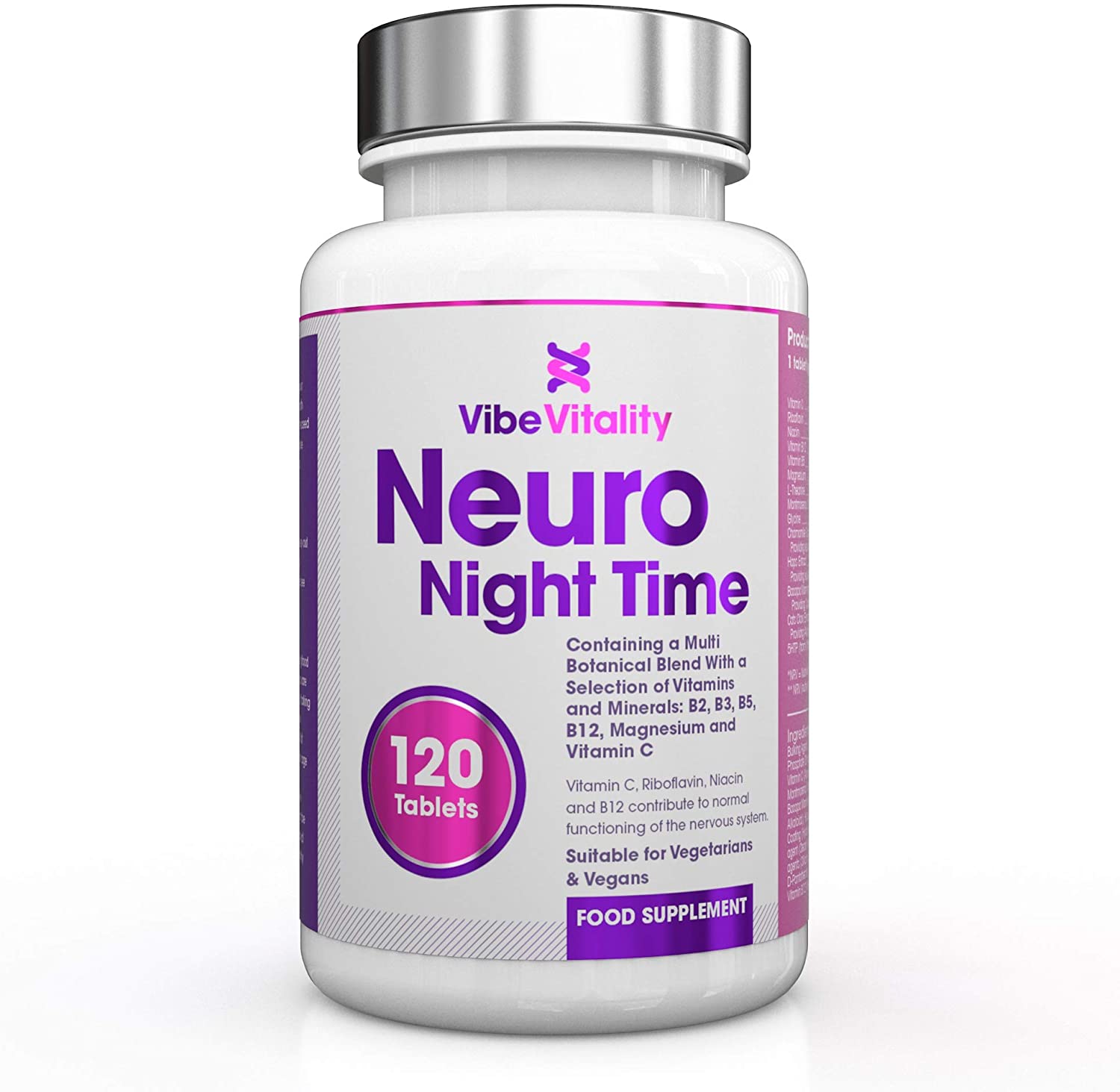 Neuro Night Time Complex 5-HTP, Magnesium & Natural Melatonin Source ...