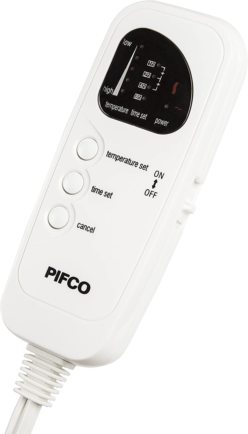 PIFCO PE151 Heated Bed Throw, Built-in Controller with 8-Hour Timer ...