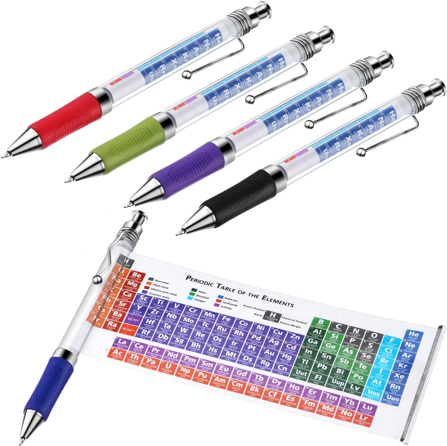 Chemistry Elements Periodic Table Pen Ballpoint Pens With Calendar chemistry-elements-periodic-table-pen-ballpoint-pens-with-calendar