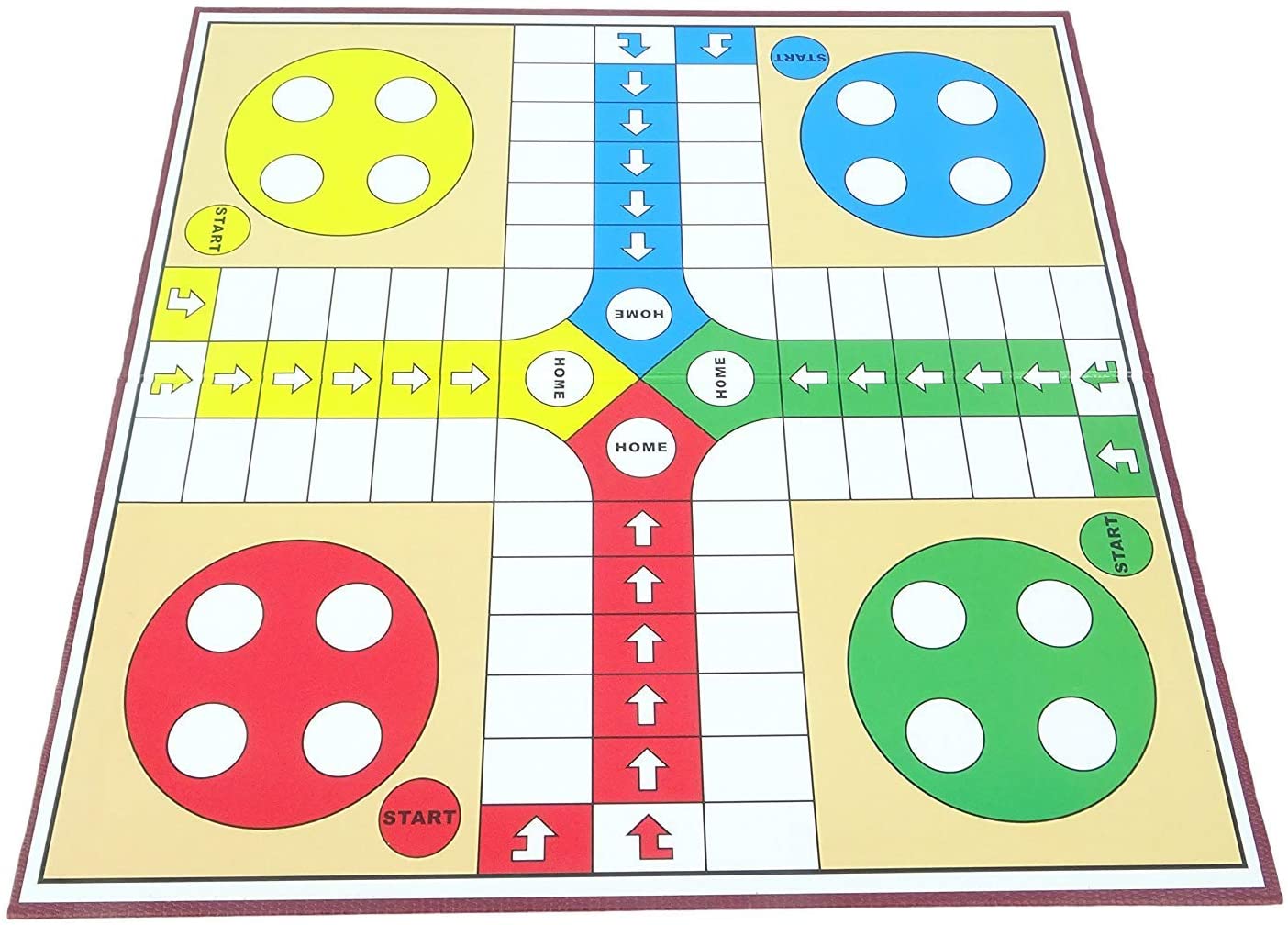 Folding Ludo Set Traditional Board Games for Adults Kids Beginners ...