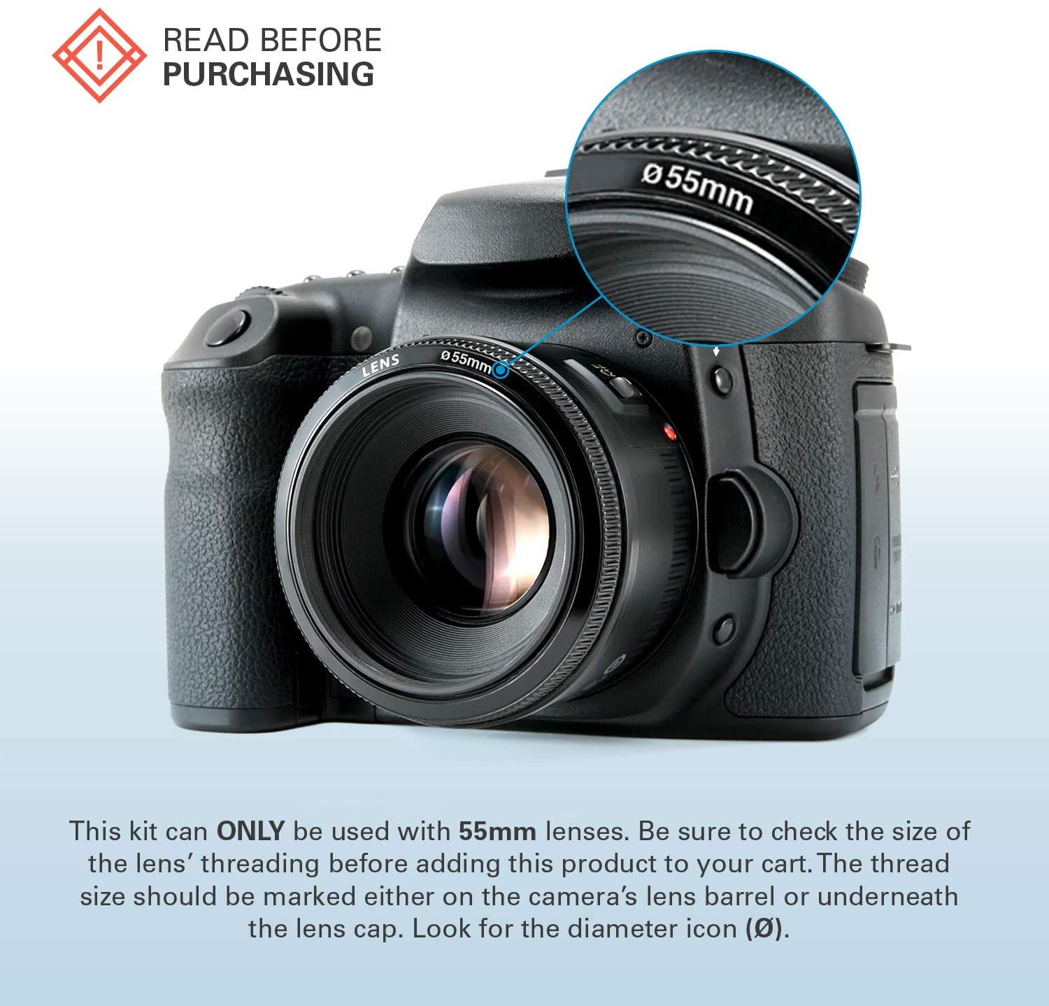 Polaroid PLFILCPL55 Optics Multi-Coated Circular Polarizer Filter [CPL ...