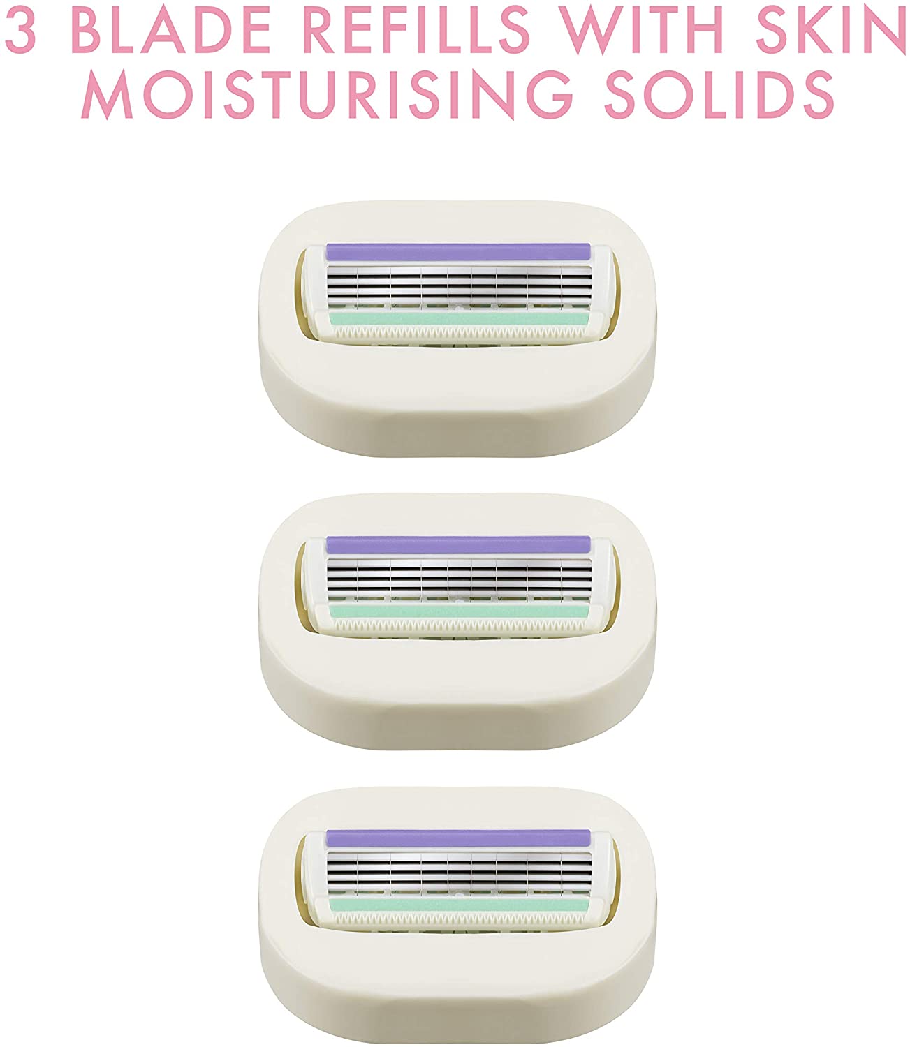 Wilkinson Sword Intuition Ultra Moisture Women’s Razor Blade Refills x3 ...