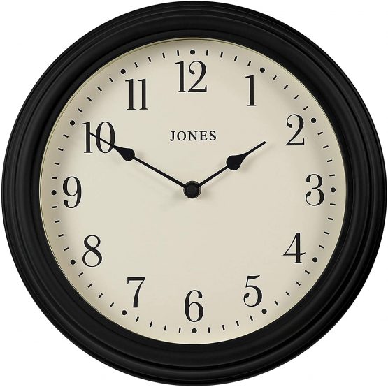 Jones Clocks® Venetian Wall Clock – Round Wall Clock – Classic ...