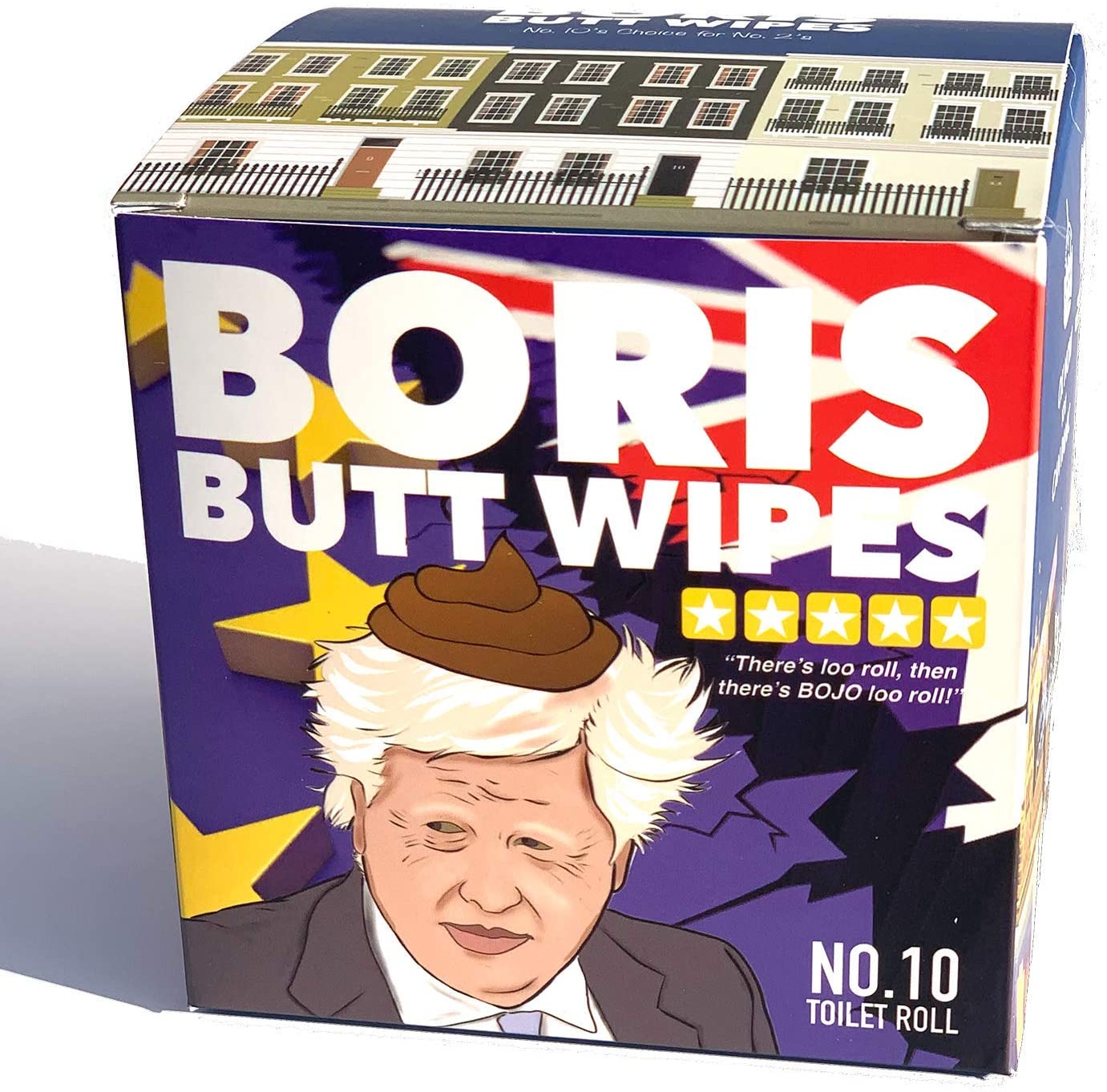 Boris Johnson Toilet Paper – Funny Printed Loo Roll in Novelty Gift Box ...