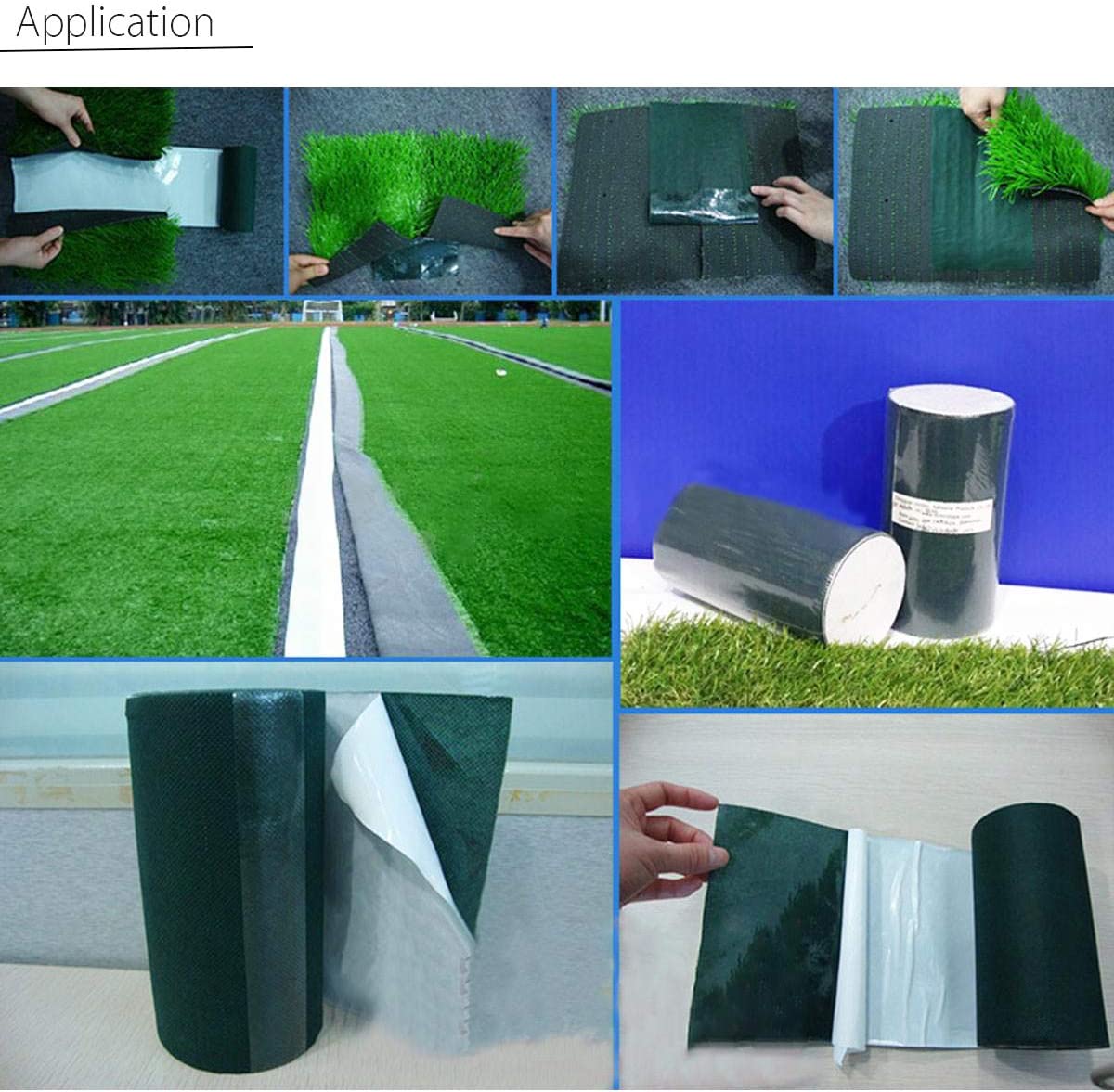 Artificial Grass Seaming Tape, 15cmx 5m Self-adhesive Joining Fixing ...