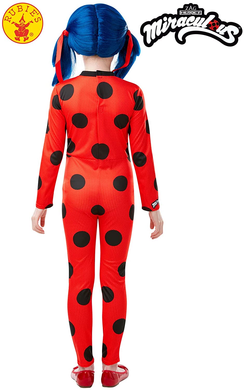Rubie’s Official Miraculous Ladybug Deluxe Childs Costume and Eye mask ...