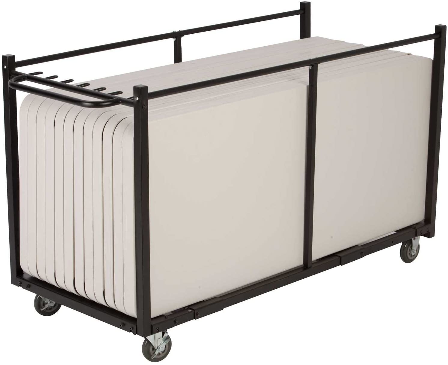 Lifetime 80193 Table Cart, Black, 193 x 80 x 109.5 cm – BigaMart