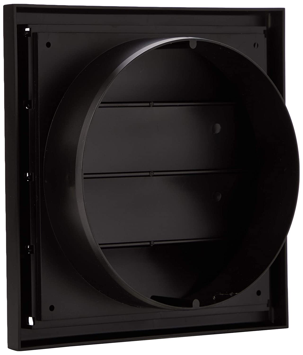 Blauberg Black Gravity Grille 100mm – 4 inch External Ducting Air Vent ...