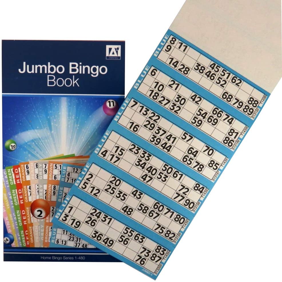 Anker International Stationary”1-480″ Bingo Ticket Book – BigaMart