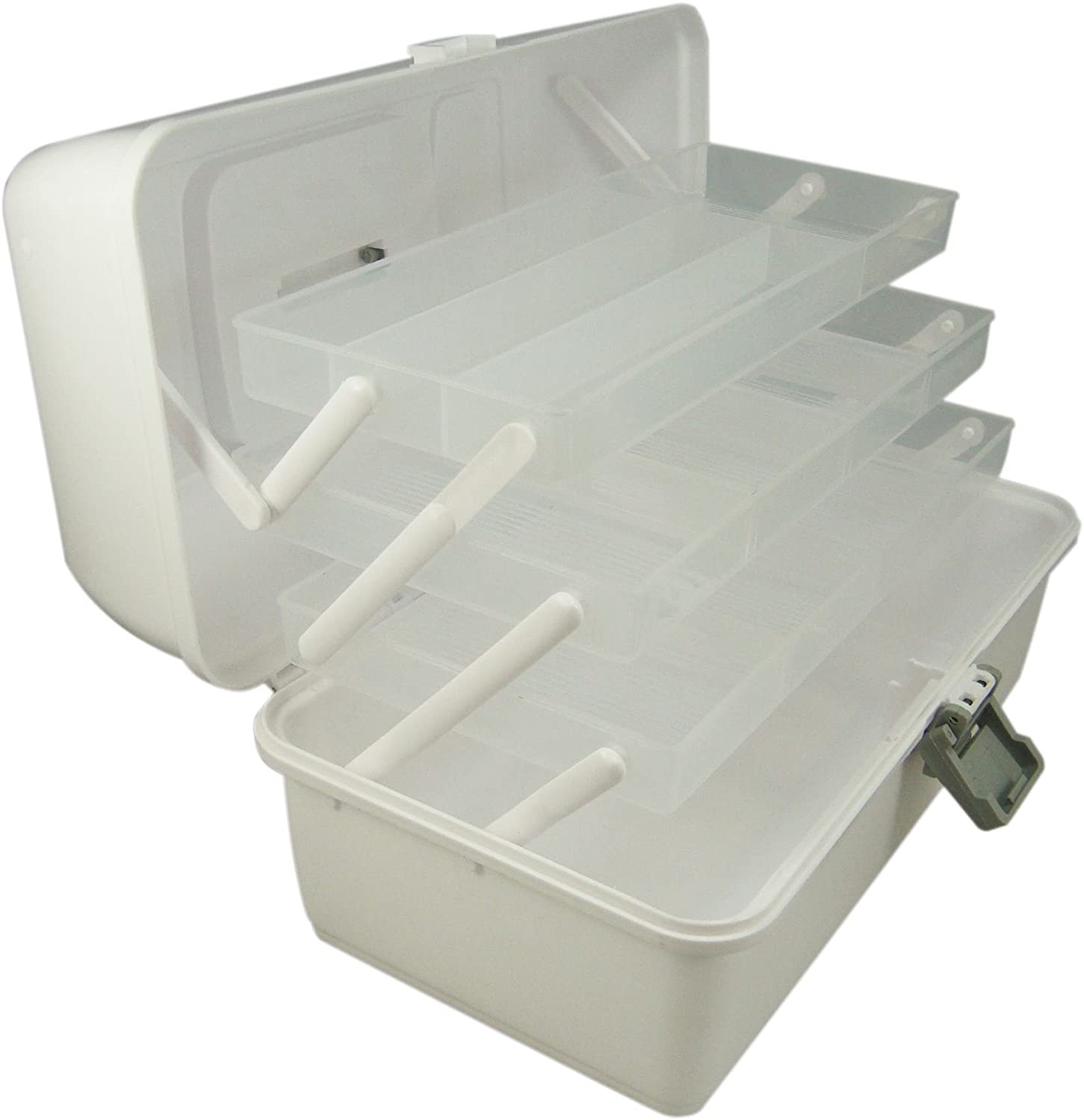 Lunar Box, Large 4 Layer Cantilever Arts, Sewing and Crafts Storage Box ...