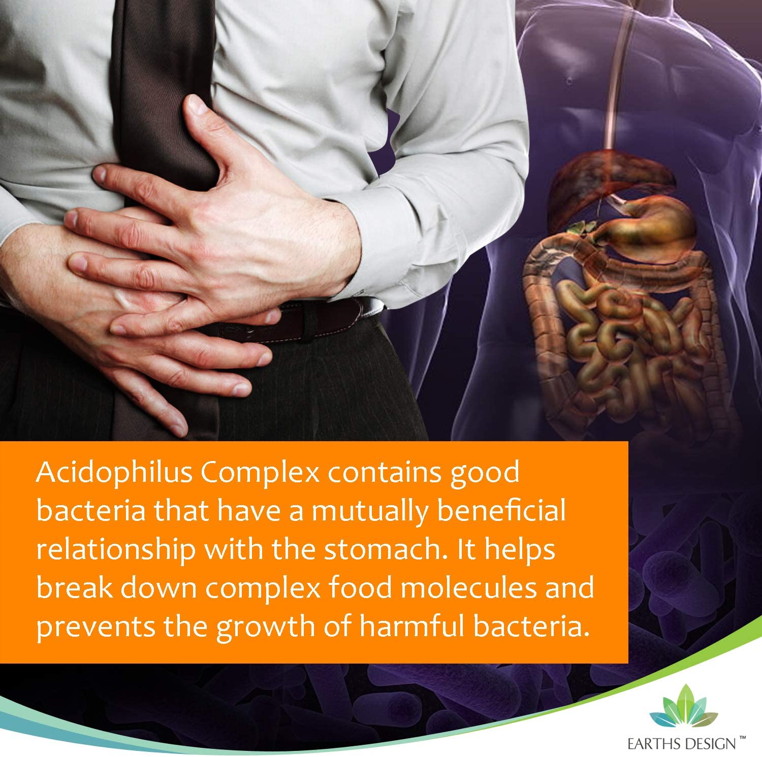 Acidophilus Complex – 10 Bacterial Strains Including Lactobacillus ...
