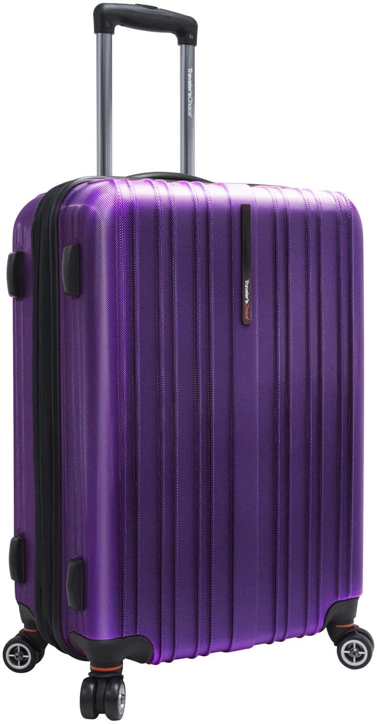Traveler’s Choice Tasmania 100% Pure Polycarbonate Expandable Spinner ...