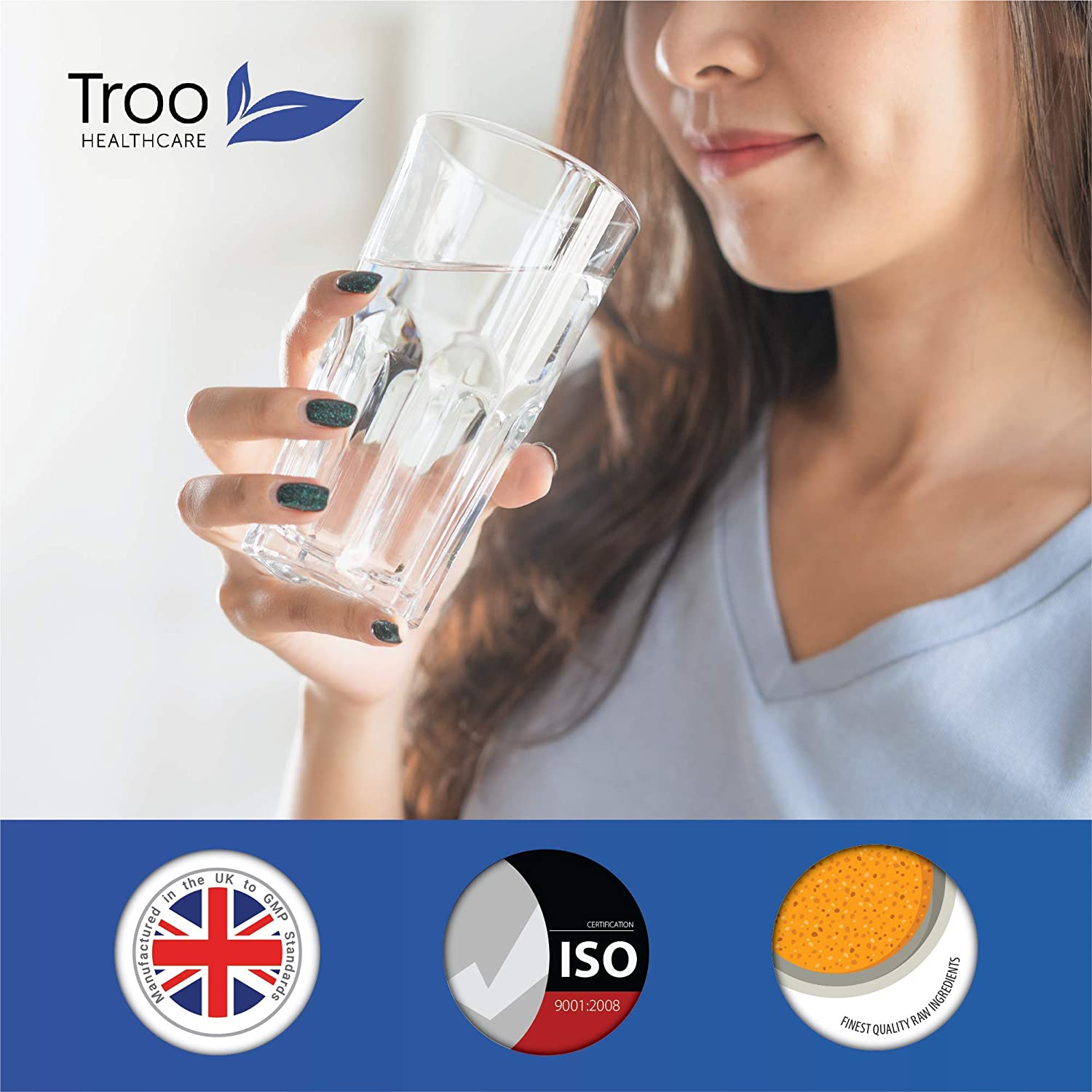 Troo Health Care Lactobacillus Acidophilus 10 Billion CFU 120 Vegan ...
