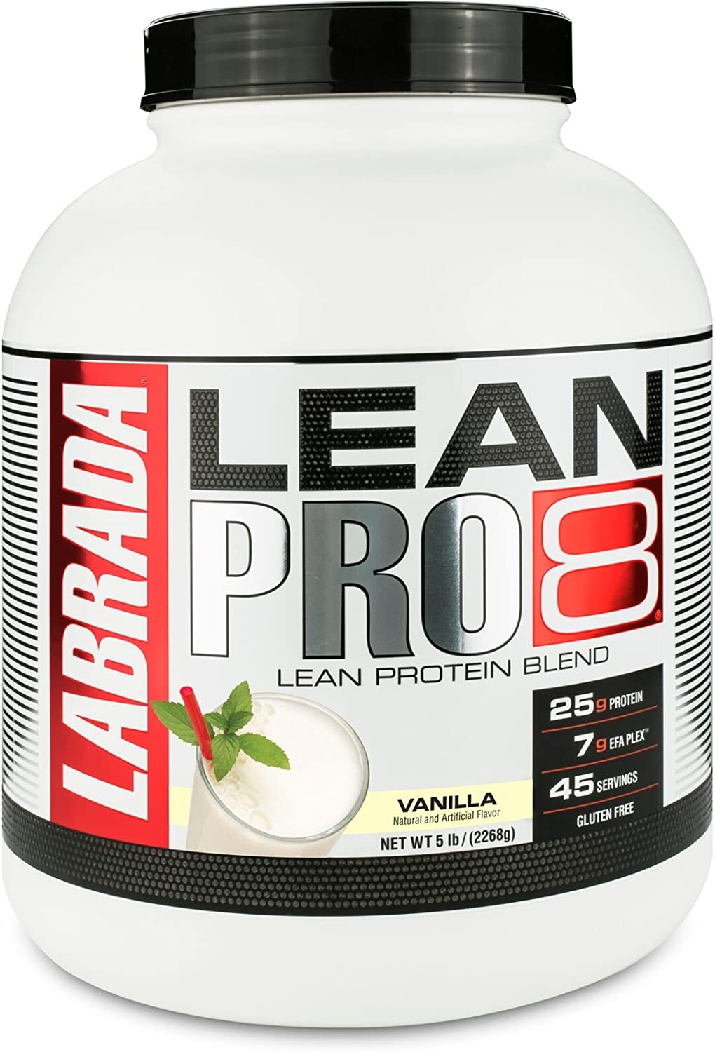 Labrada Lean Pro8 Vanilla Powder 2.2Kg – BigaMart